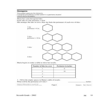 hexagons.pdf | Homework and Study | Education