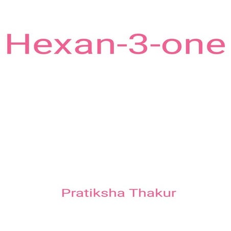 Hexan-3-one | PDF