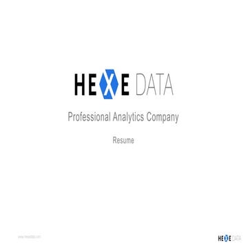 CV Hexe Data | PPTX