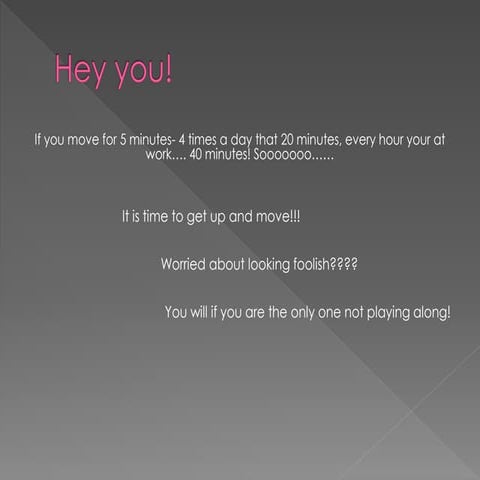 Hey you! time to move timing | PPTX | Resume Writing and Advice | Job Search