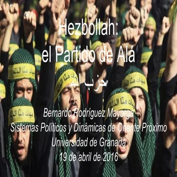 Hezbollah Terrorist Organization | PPTX