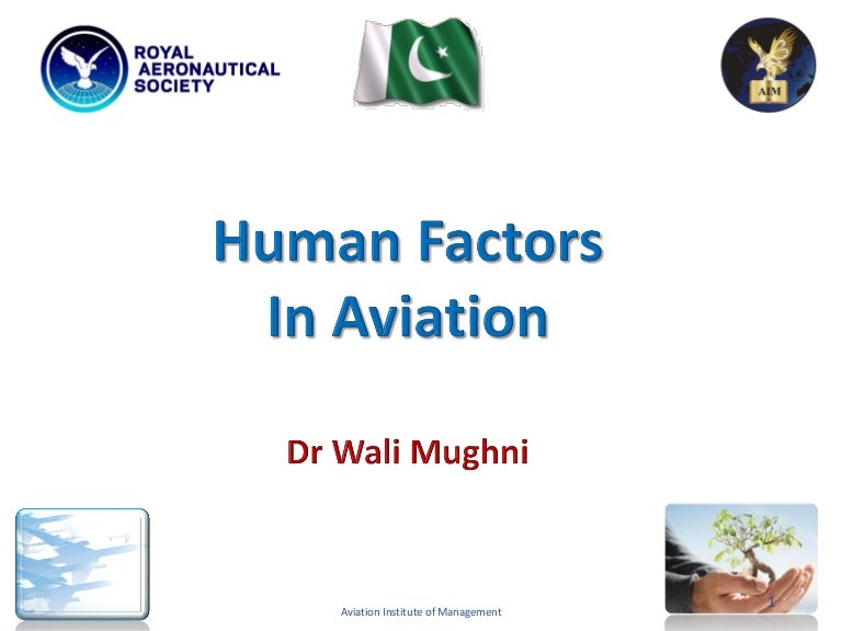 Human Factors in Aviation Human Factors in Aviation