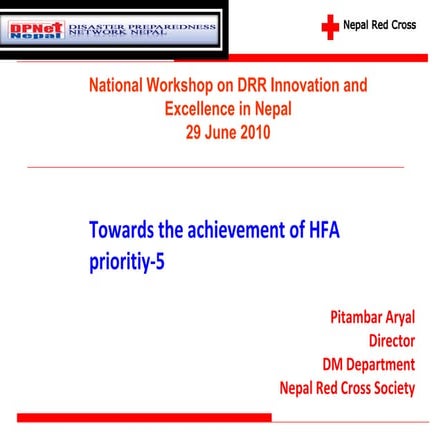 HFA and NRCS (Pitamber Aryal) | PPT