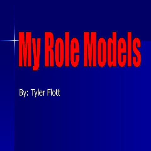 H:\Facts\My Role Models | PPT