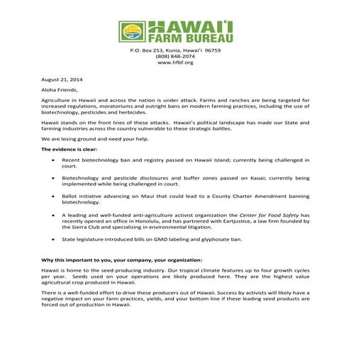 HFBF | PDF | Agriculture | Industries