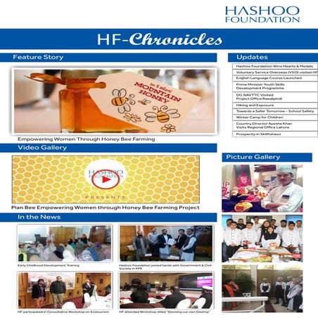 Hashoo Foundation Chronicle Jan 2017 | PDF