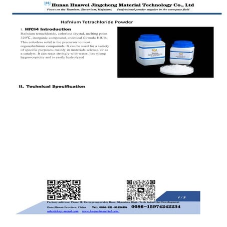 TITANIUM CHLORIDE [PHARMACEUTICAL REAGENT] | PPTX