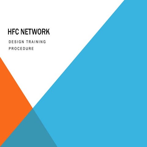 Operation and design hfc | PDF