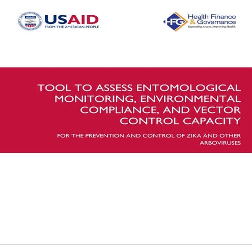 Tool to Assess Entomological Monitoring, Environmental Compliance, and ...