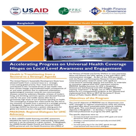 Accelerating Progress on Universal Health Coverage Hinges on Local ...