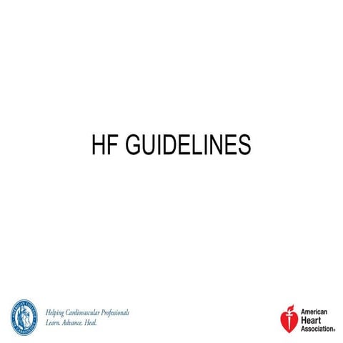 Heart failure Guidelines of cardiology.ppt