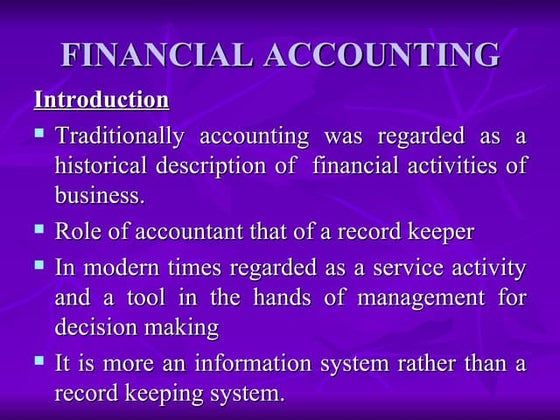 Basic accounting terms | PPTX