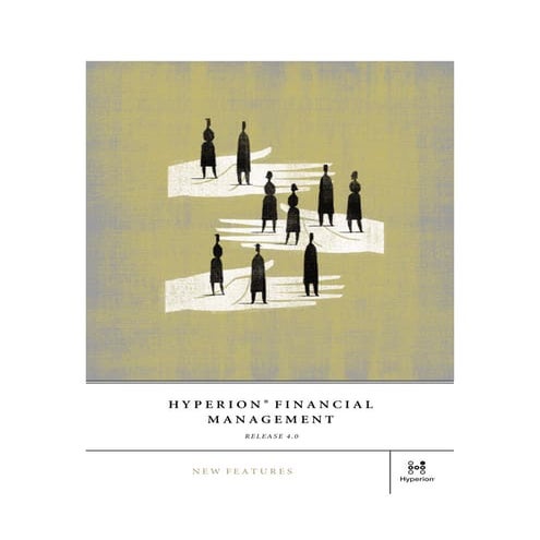 Hfm 4.0 new features | PDF