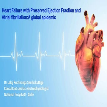 HFpEF and Atrial Fibrillation RISK.pptx