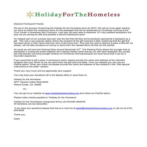 Hfth friends and family 2012 | DOCX