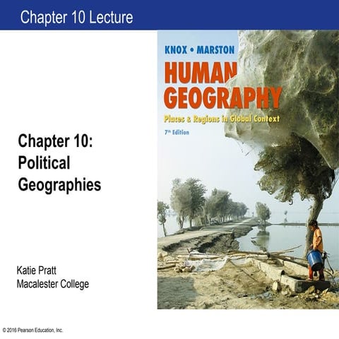 Chapter 8 political geography Shapes of States | PPTX