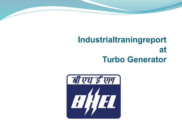 Ppt turbo generator | PPTX