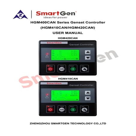 Hgm400 can v1.1_en | PDF