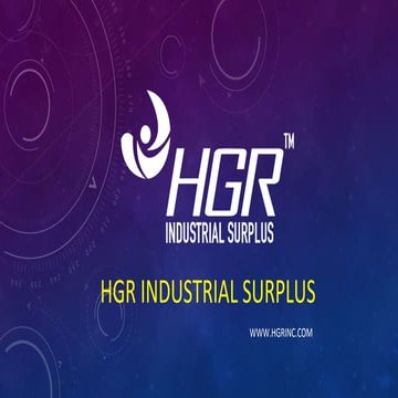 HGR Industrial Surplus 2018 Company Overview | PPTX