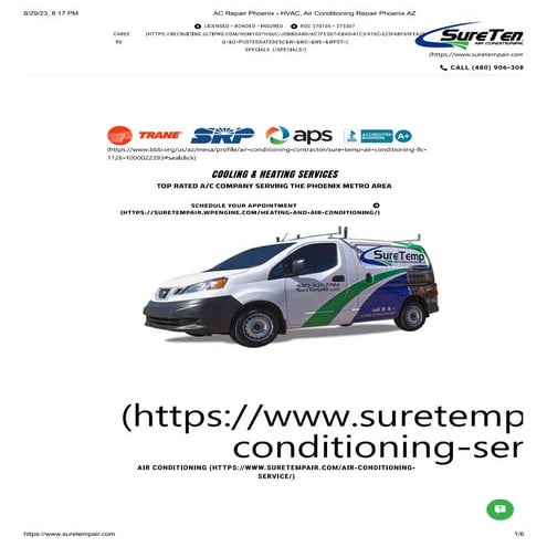 COOLING & HEATING SERVICES | PDF