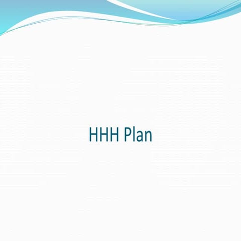 Plan for Helping Hands | PPTX