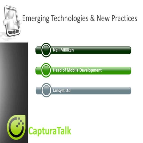 Handheld Learning | PPTX | Smartphones | Consumer Electronics