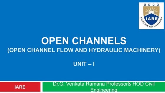 Geotechnical Engineering-I [Lec #27: Flow Nets] | PPSX