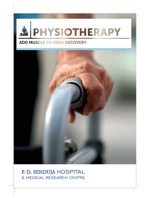 Physiotherapy | PDF