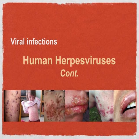 Human Herpesviruses3-8 | PPTX