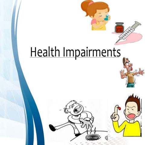 Health Impairments | PPTX