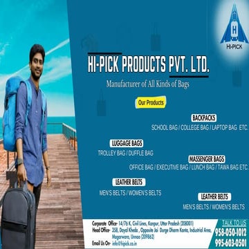 Hi-Pick Products Private Limited Information. | PPT