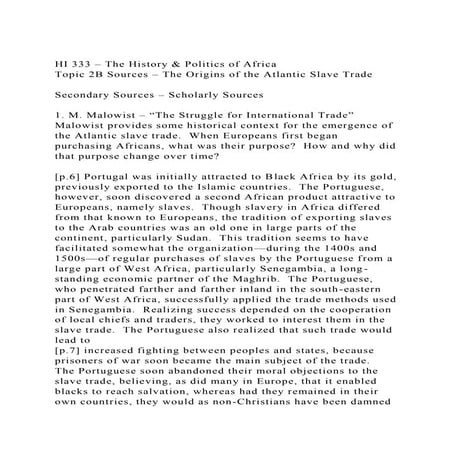 HI 333 – The History & Politics of AfricaTopic 2B Sources – The .docx
