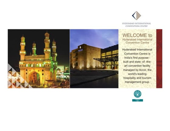 Hyderabad International Convention Centre (HICC) Complete Plans | PPT