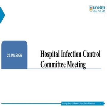 HICC PPT DEC 2025 ppt hospital infection control committee meeting | PPTX
