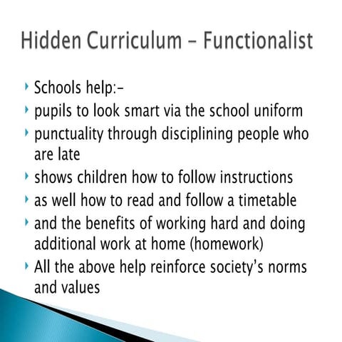 Hidden Curriculum | PPT