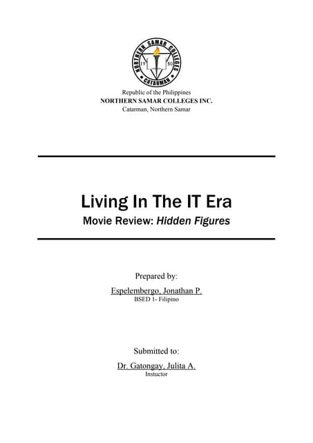 Hidden Figures | PPT