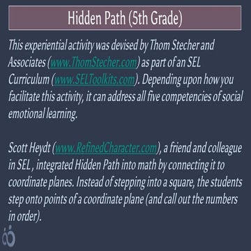 Hidden Path 5th grade | PPTX