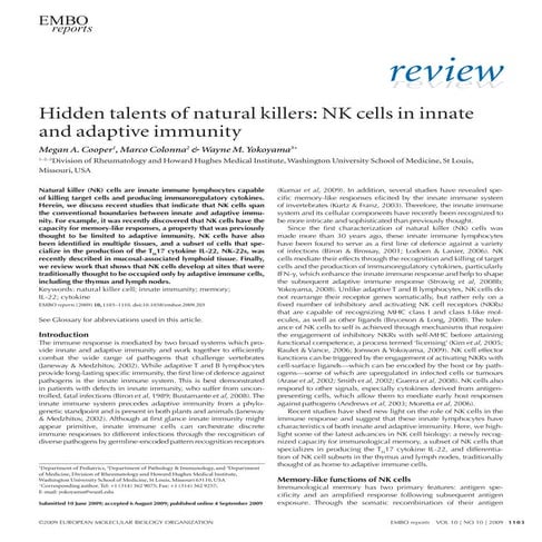 Nk cells and their functions | PPTX