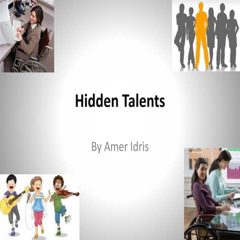 Hidden talents presentation | PPTX