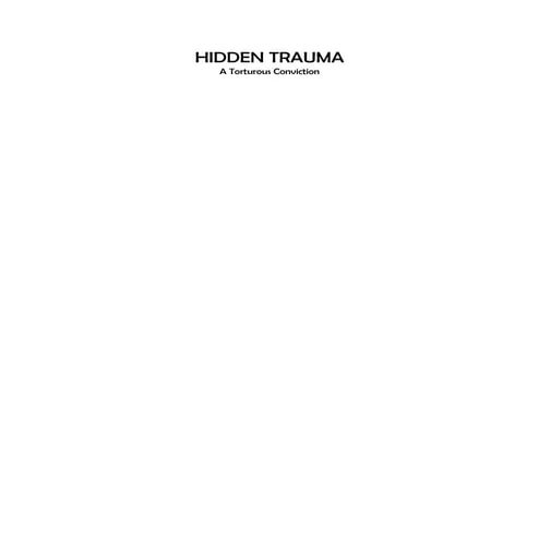 HIDDEN TRAUMA. A FILE OF LIFE, BETRAYAL AND MORE | PDF