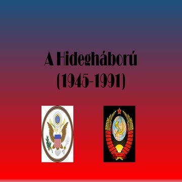 A hidegháború | PDF