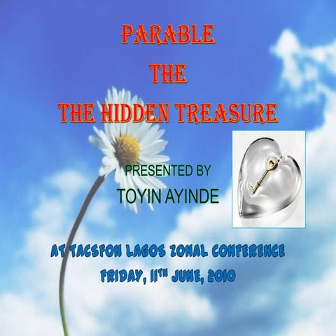 Hiden treasure parable | PPTX