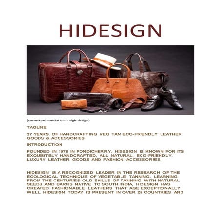 Hidesign | DOCX