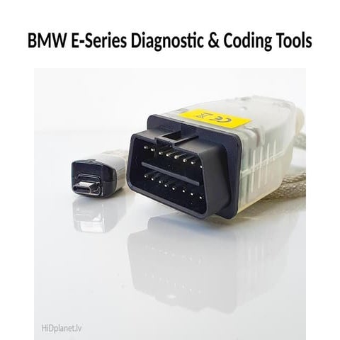 BMW D-Can cable for diagnostics, coding and programming of BMW E-series ...