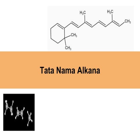 HIDROKARBON -2 TATA NAMA SENYAWA ALKANA | PPT