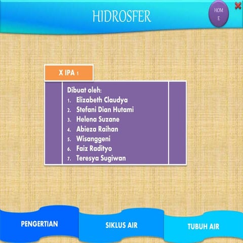 Hidrosfer | PPTX