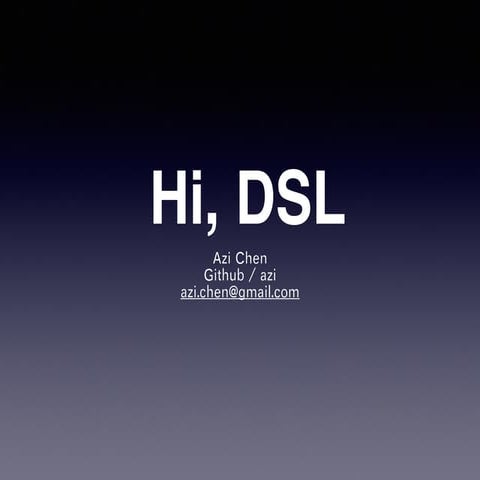 Hi dsl | PPT