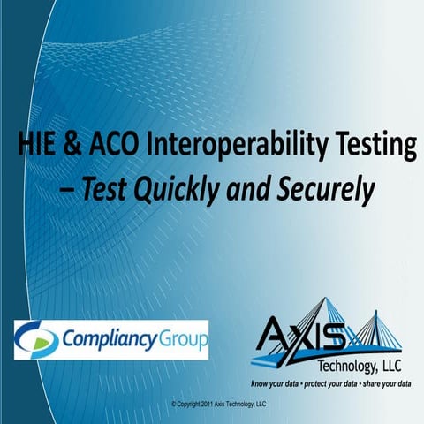 Interoperability testing - Test Quickly and Securely | PDF
