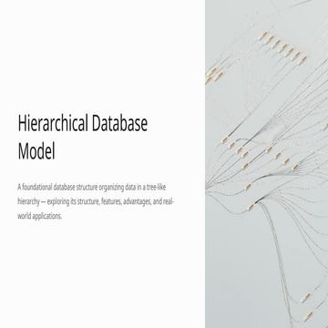 Understanding the Hierarchical Database Model: Structure, Features, and ...