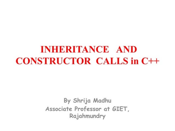 C++ OOPS Concept | PDF